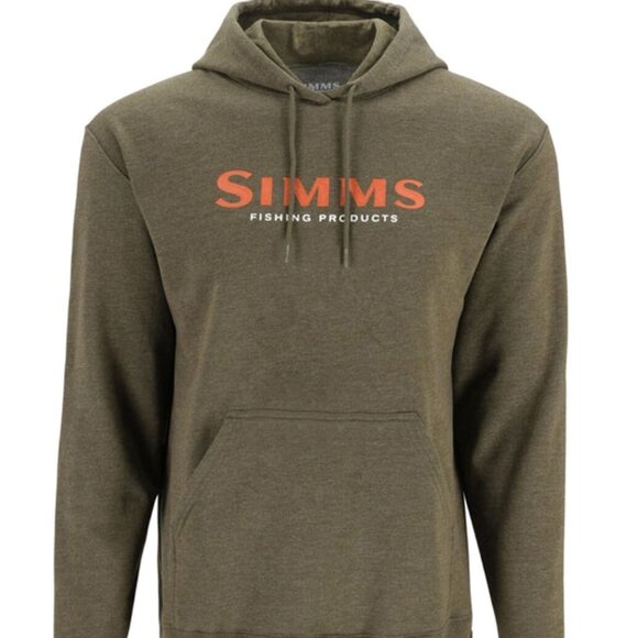 Simms | Shirts | Simms Fishing Logo Hoodie Mens Medium Nwt Military ...